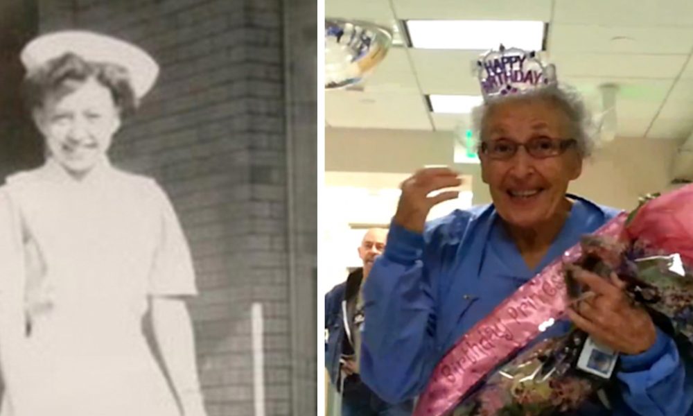 Woman thought to be America’s oldest working nurse retires at 96 years ...